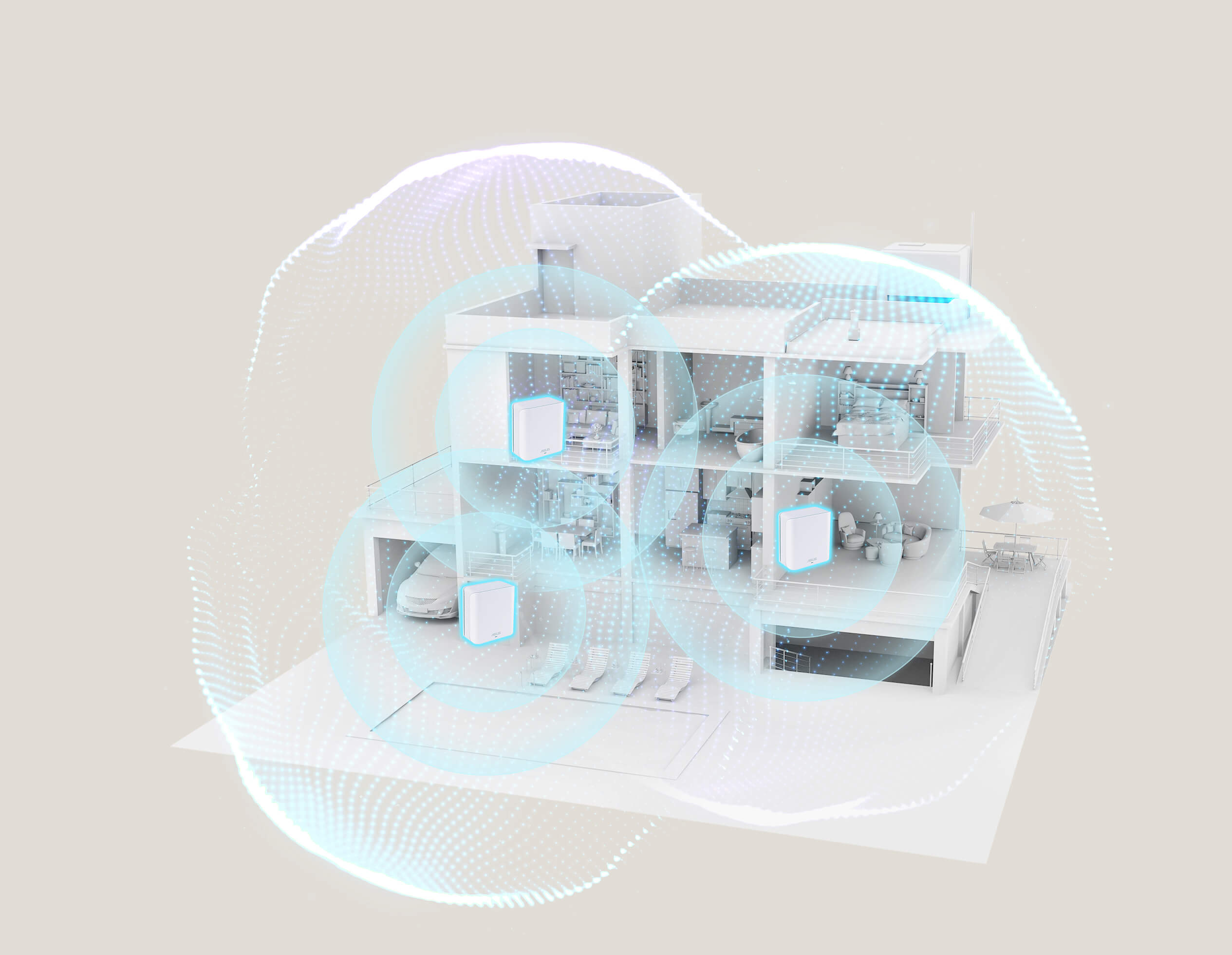 ASUS ZenWiFi BE5000 WiFi 7 Mesh VPN Router | FlashRouters