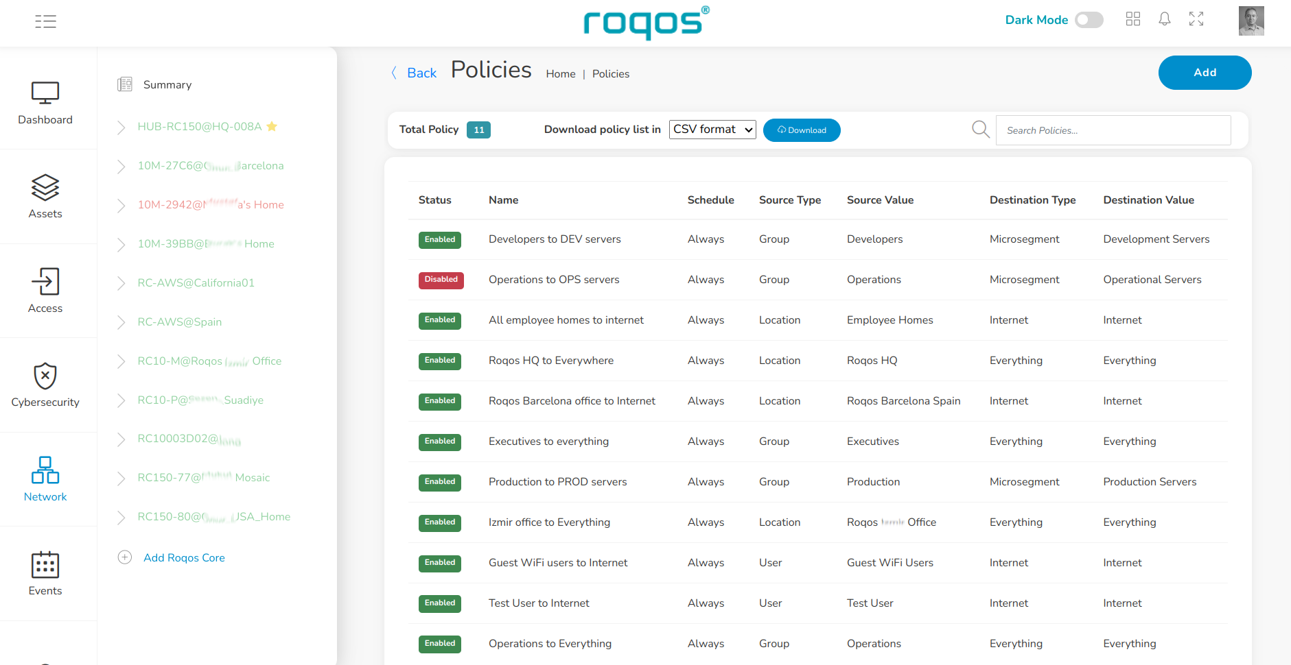 Roqos SASE Appliance